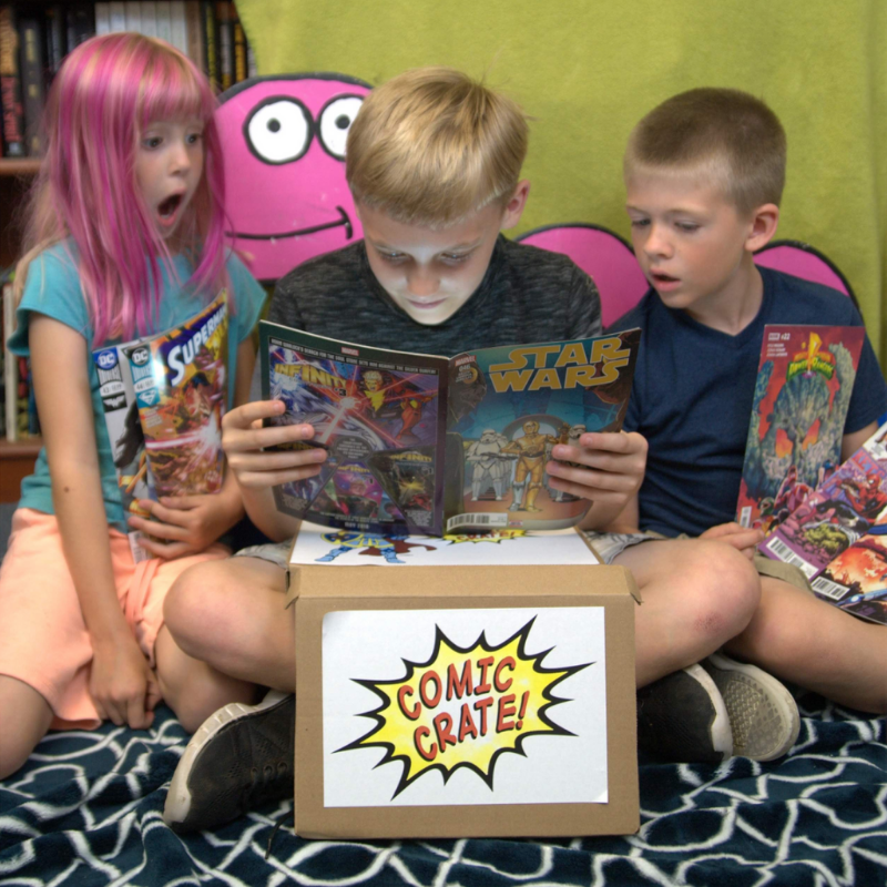 Comic Book Curator Creates Custom Crate Subscription | Side Hustle School