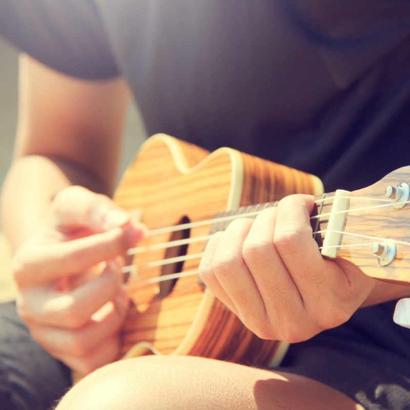 Hawaiian Native Teaches Virtual Ukulele Lessons | Side Hustle School
