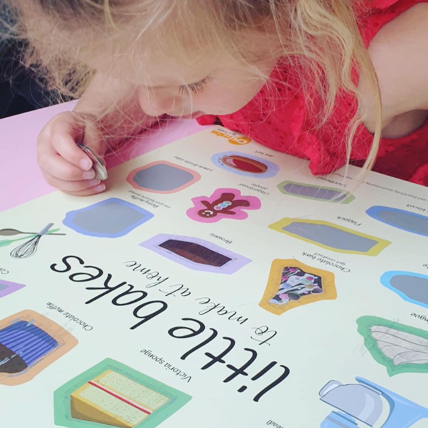 The Great British Baking Scratch-Off Poster | Side Hustle School